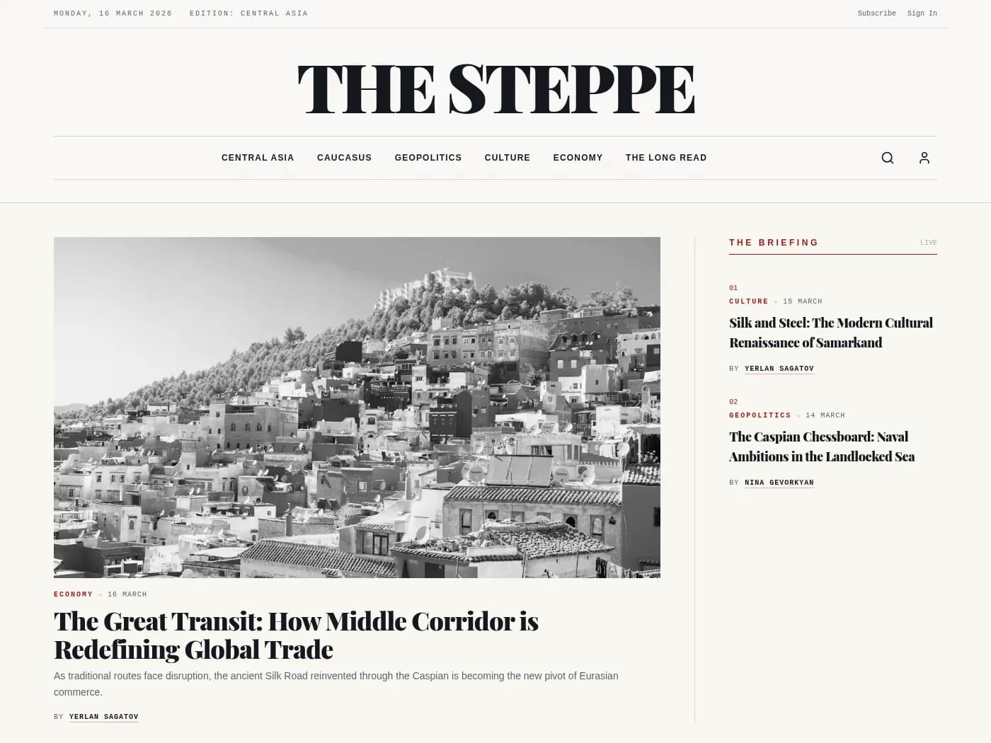The Steppe Magazine