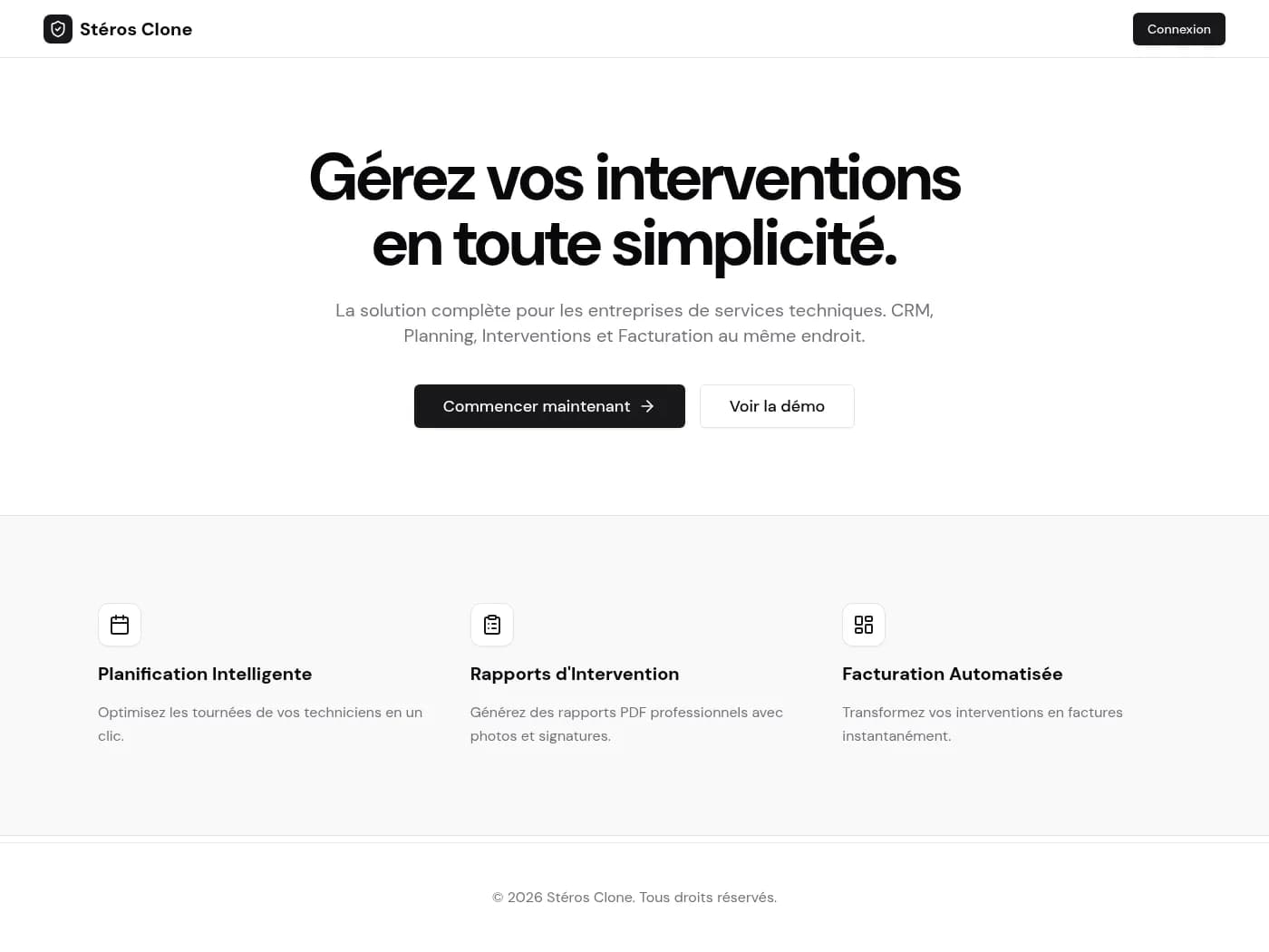 Stéros Clone