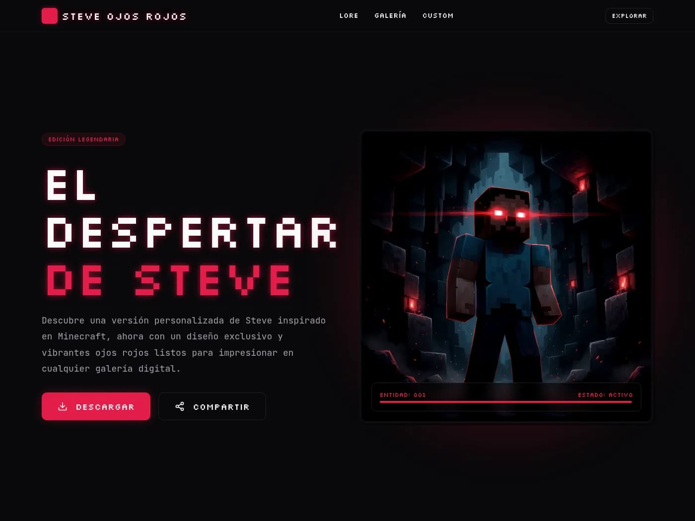 Steve Ojos Rojos