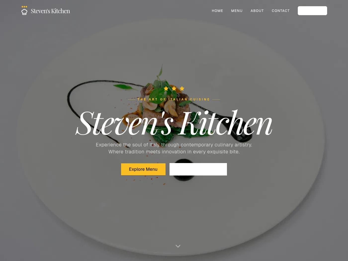 Steven's Kitchen Site