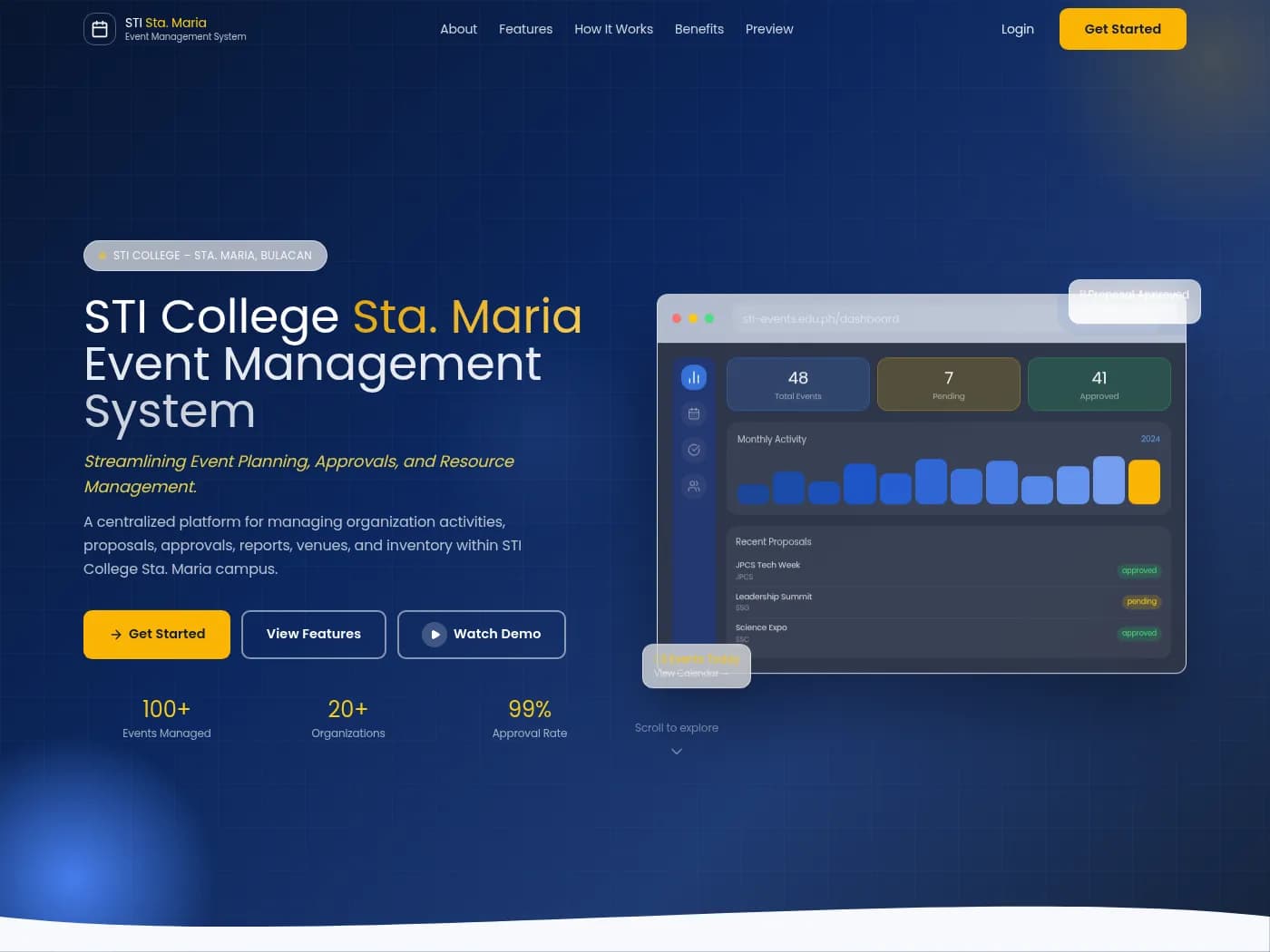 STI Sta. Maria Events Hub