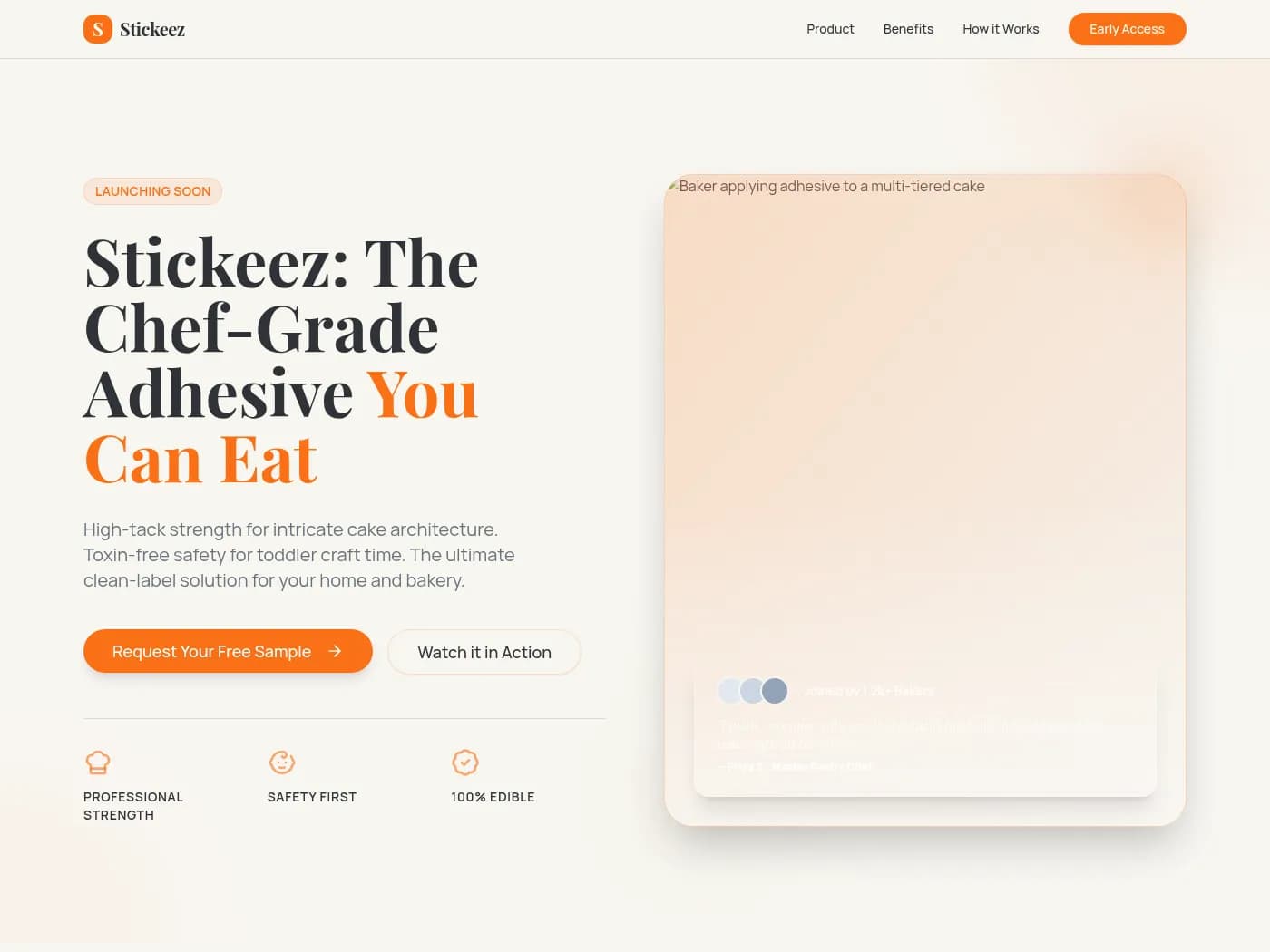 Stickeez Landing Page
