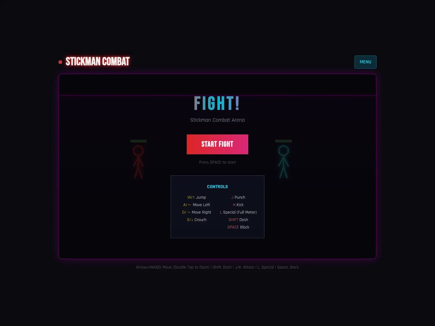 Stickman Combat Arena