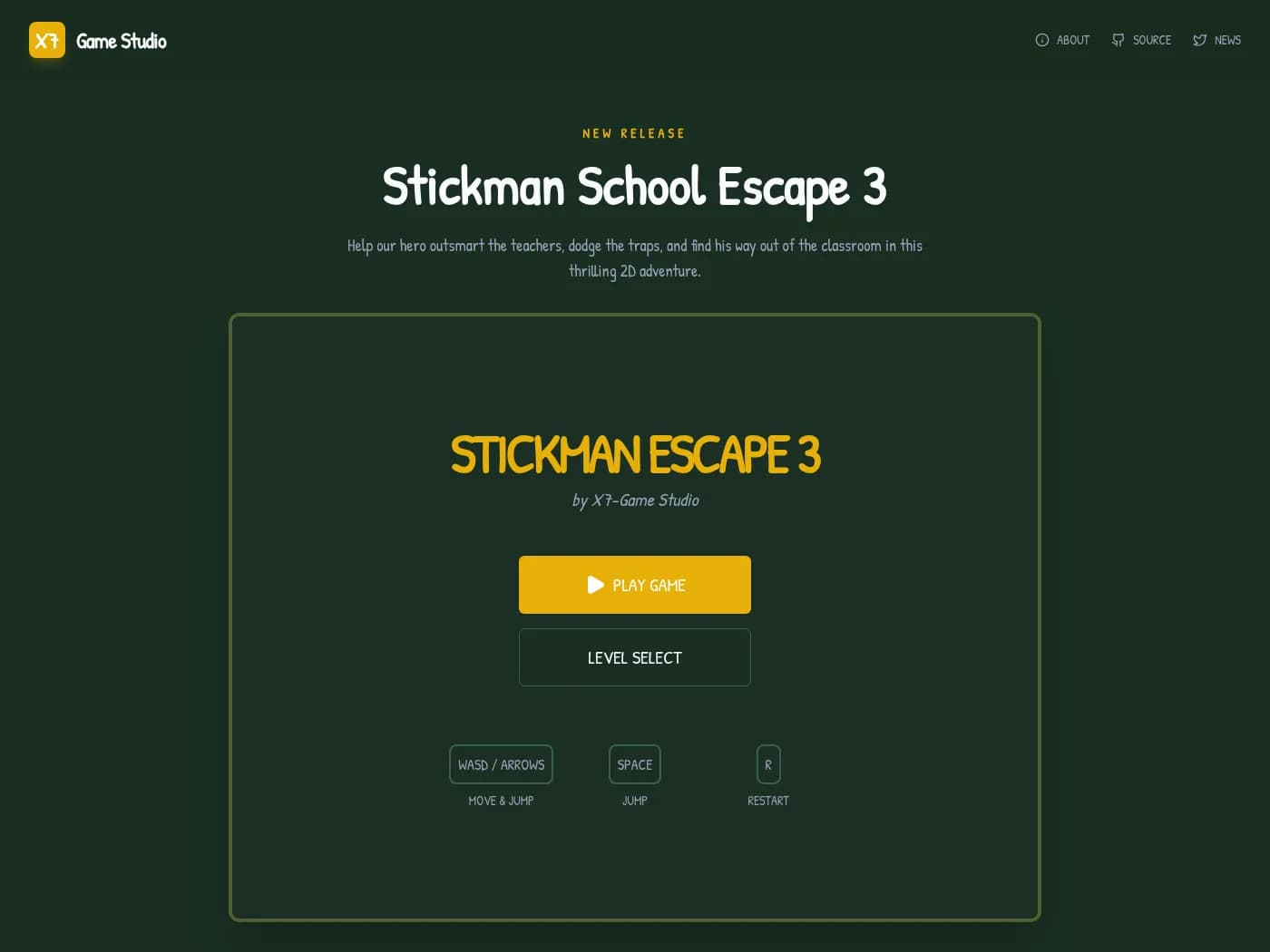 Stickman School Escape 3