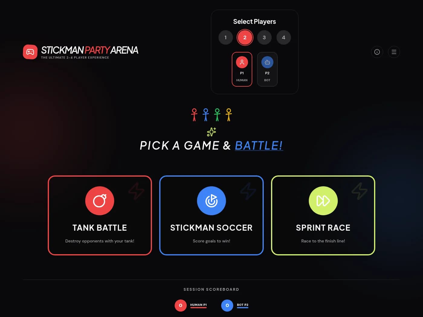 Stickman Party Arena