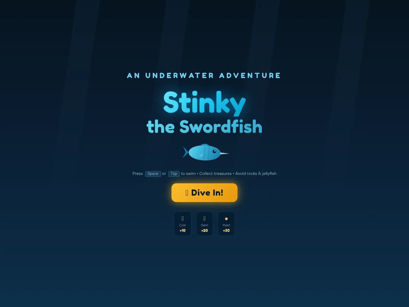 Stinky the Swordfish
