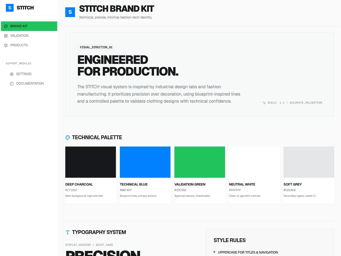 STITCH Brand Kit