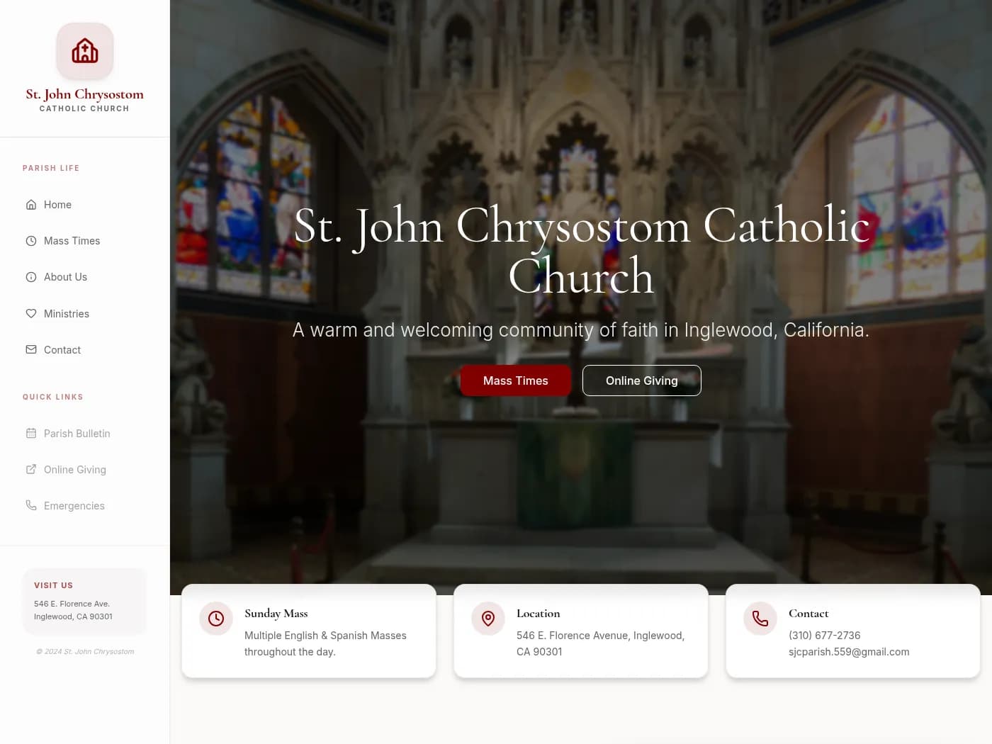St. John Chrysostom Church Site