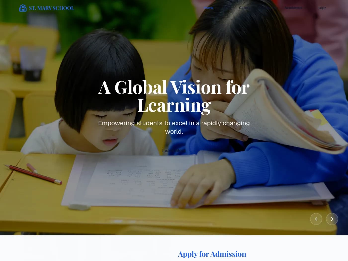 St. Mary School Portal