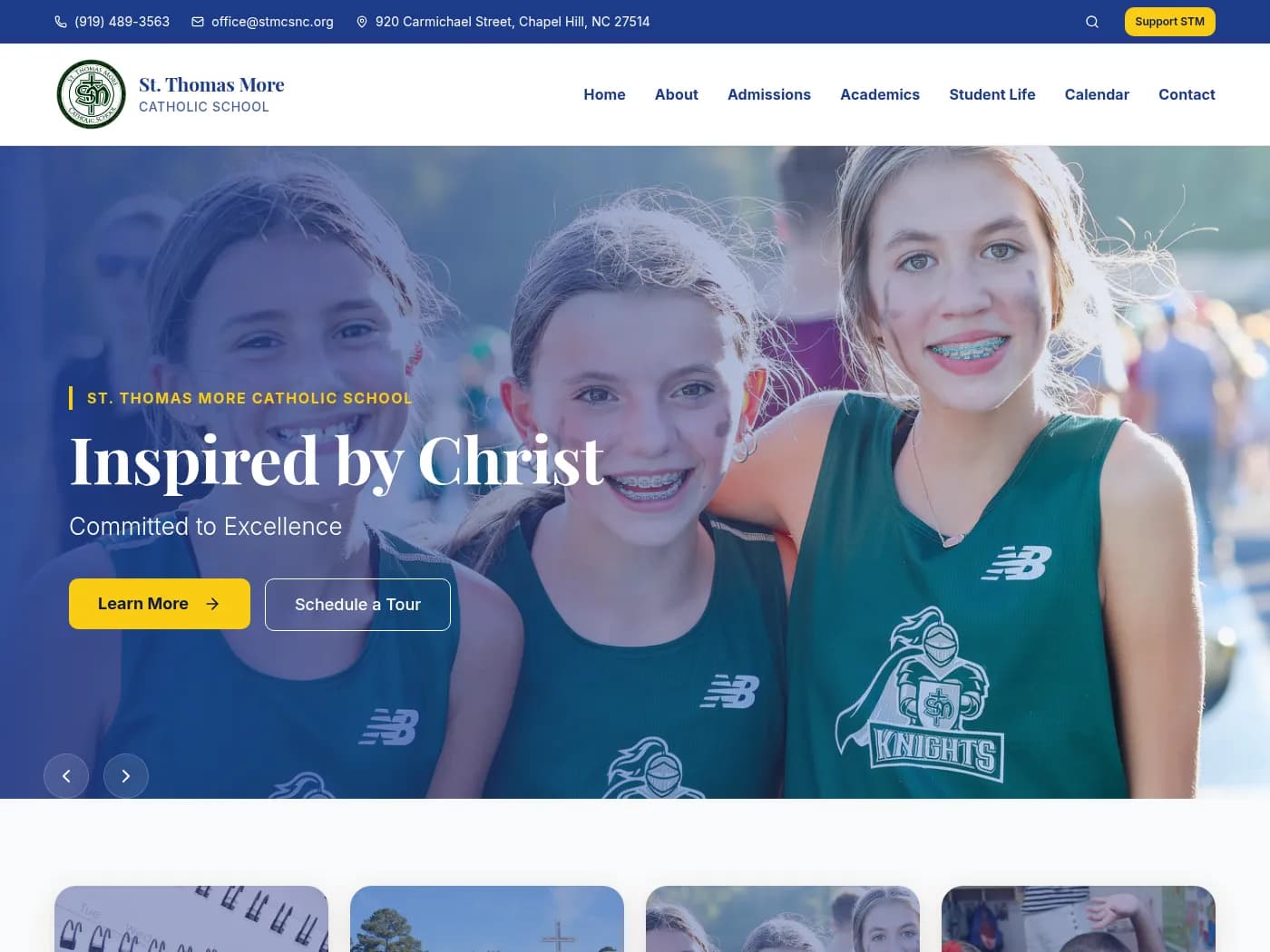 STMC School Website Clone
