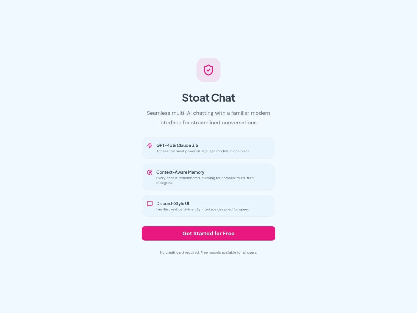 Stoat Chat Clone