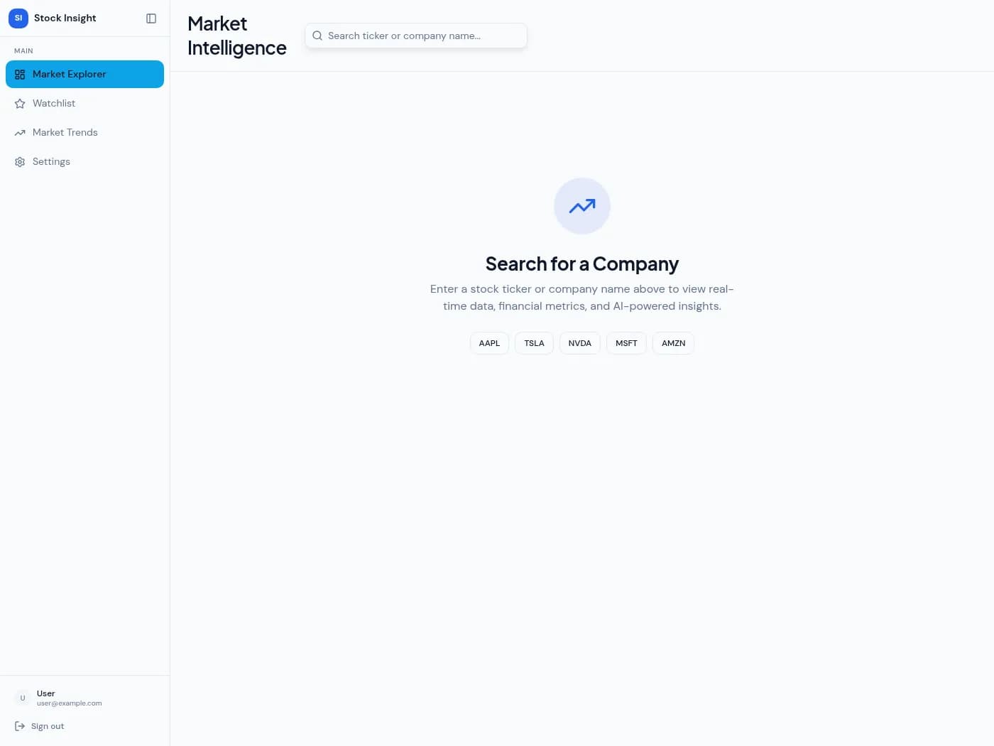 Stock Insight Analyzer