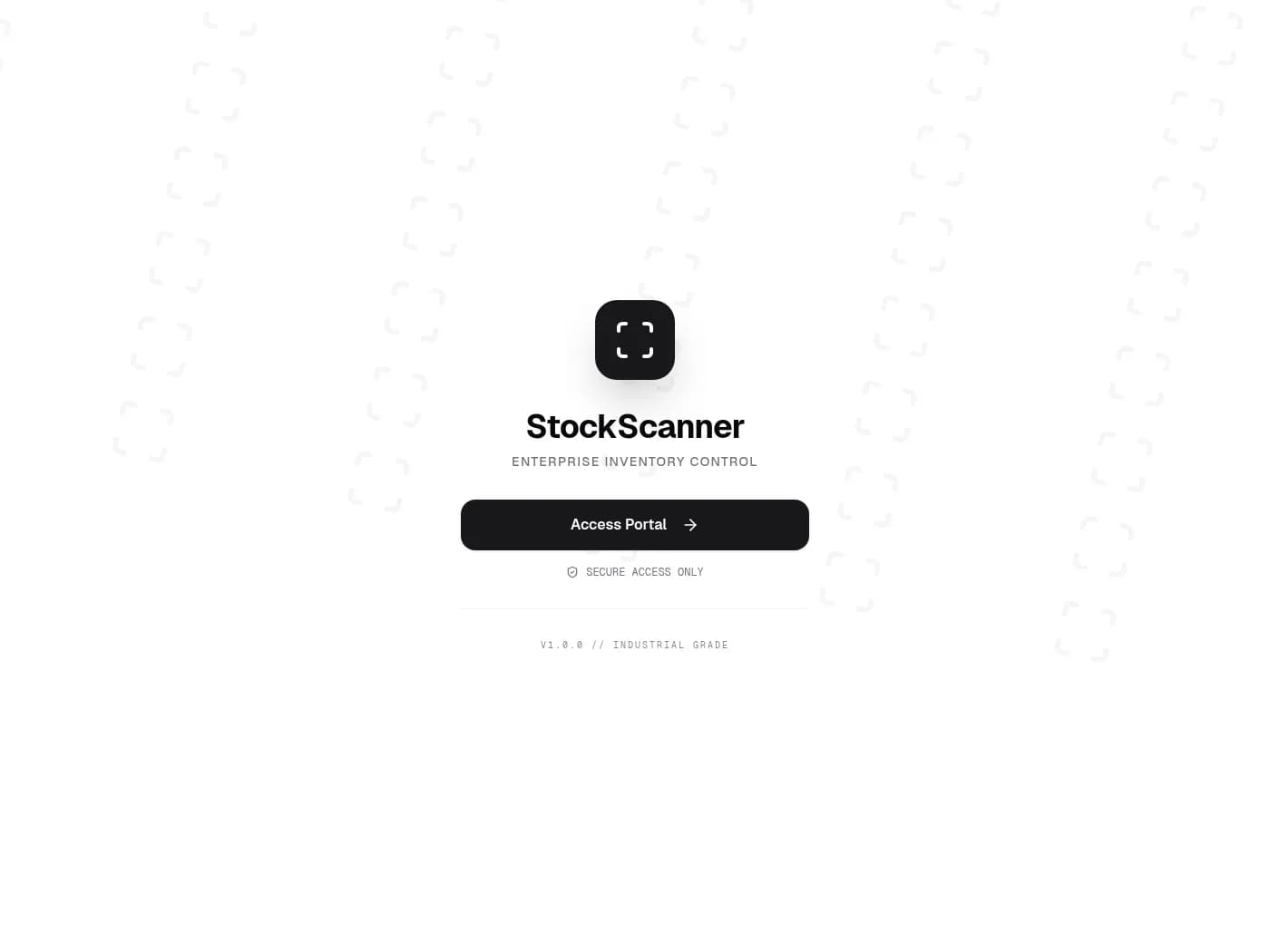 Stock Scanner App