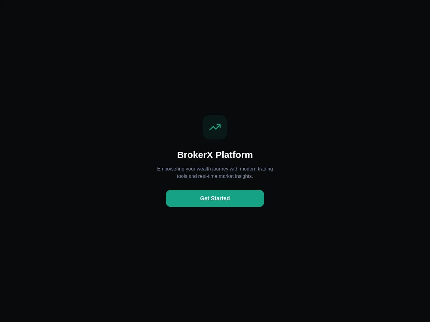 BrokerX Platform