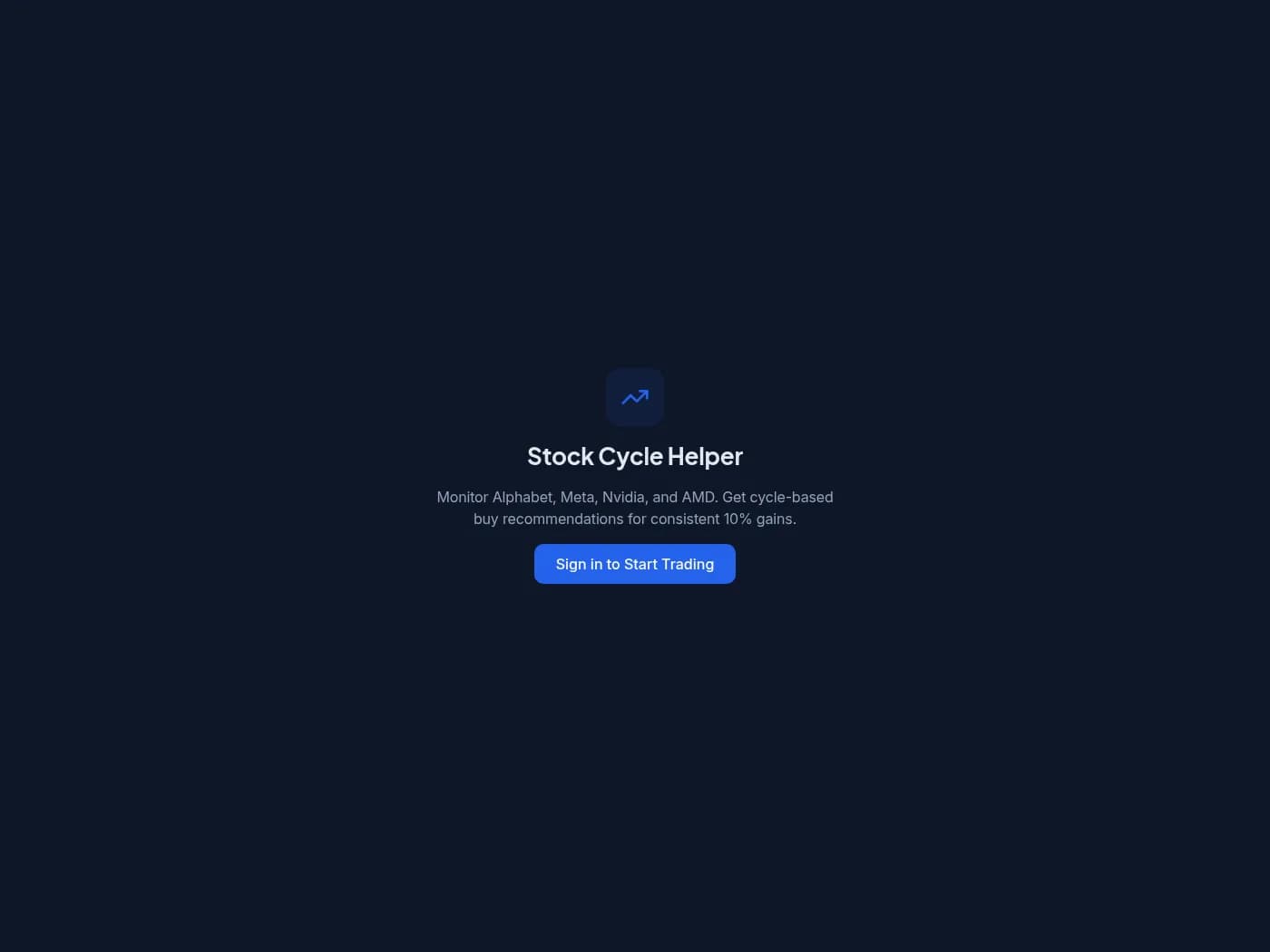 Stock Cycle Recommender