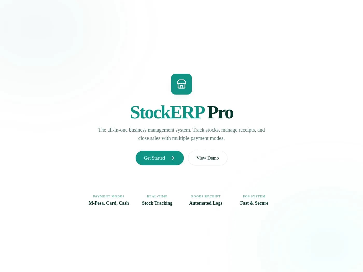 StockERP Pro