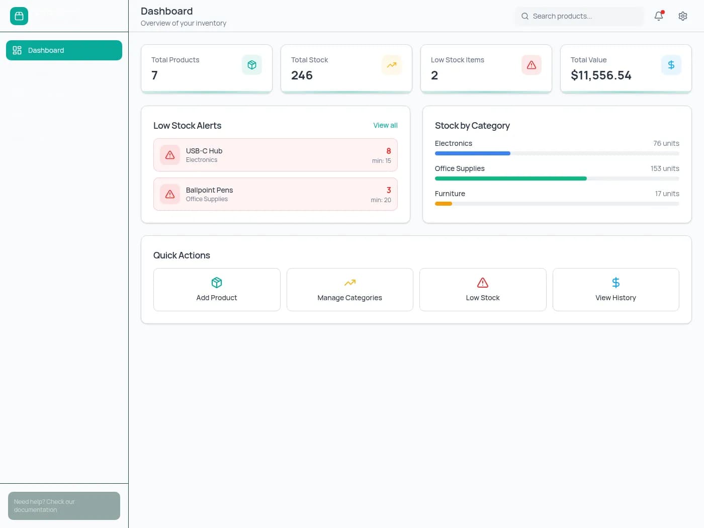 StockEase Manager