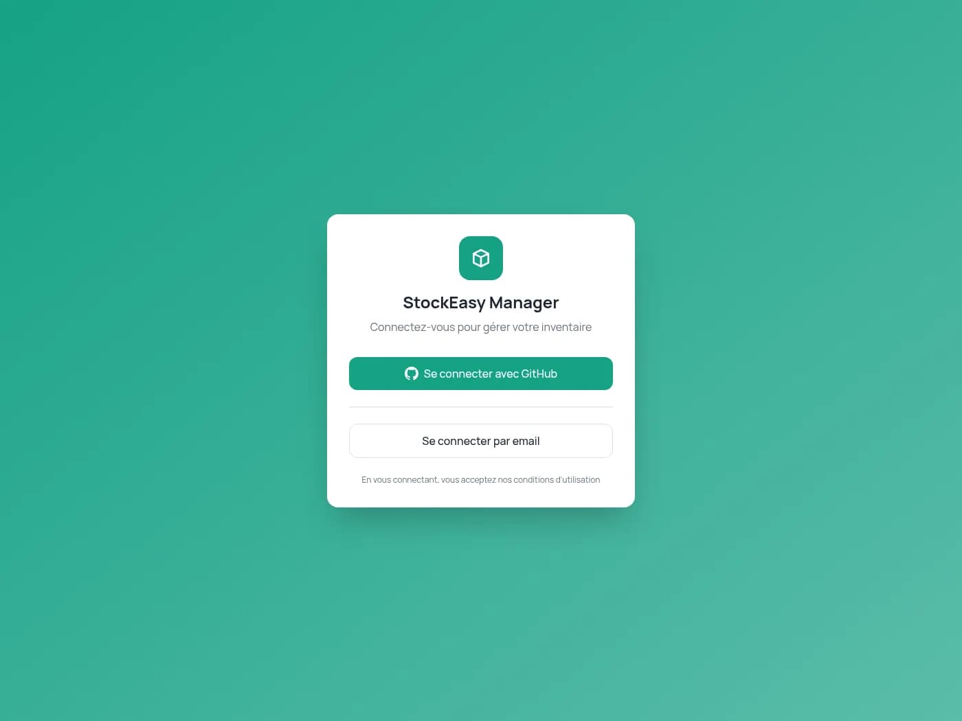 StockEasy Manager