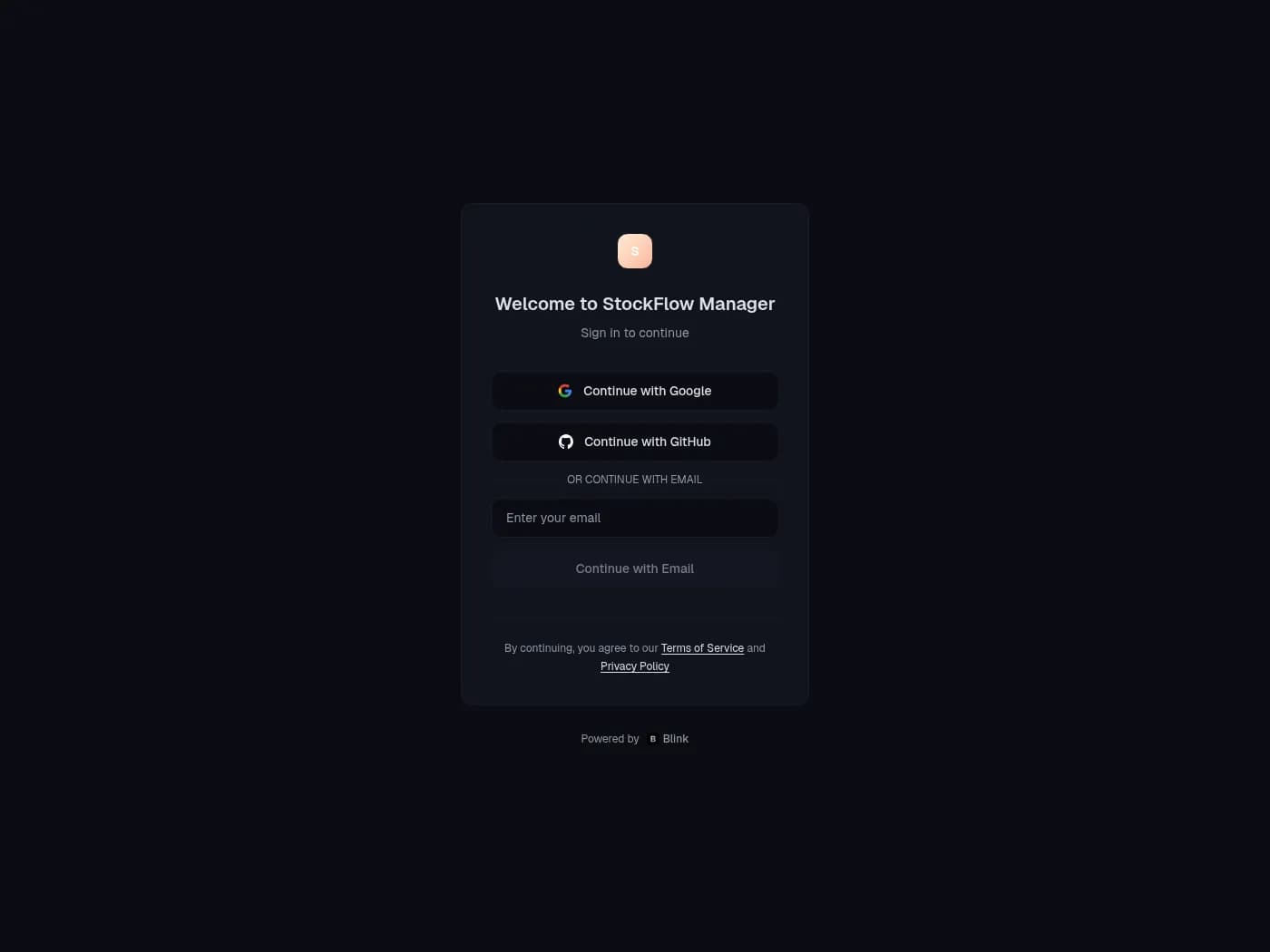 StockFlow Manager