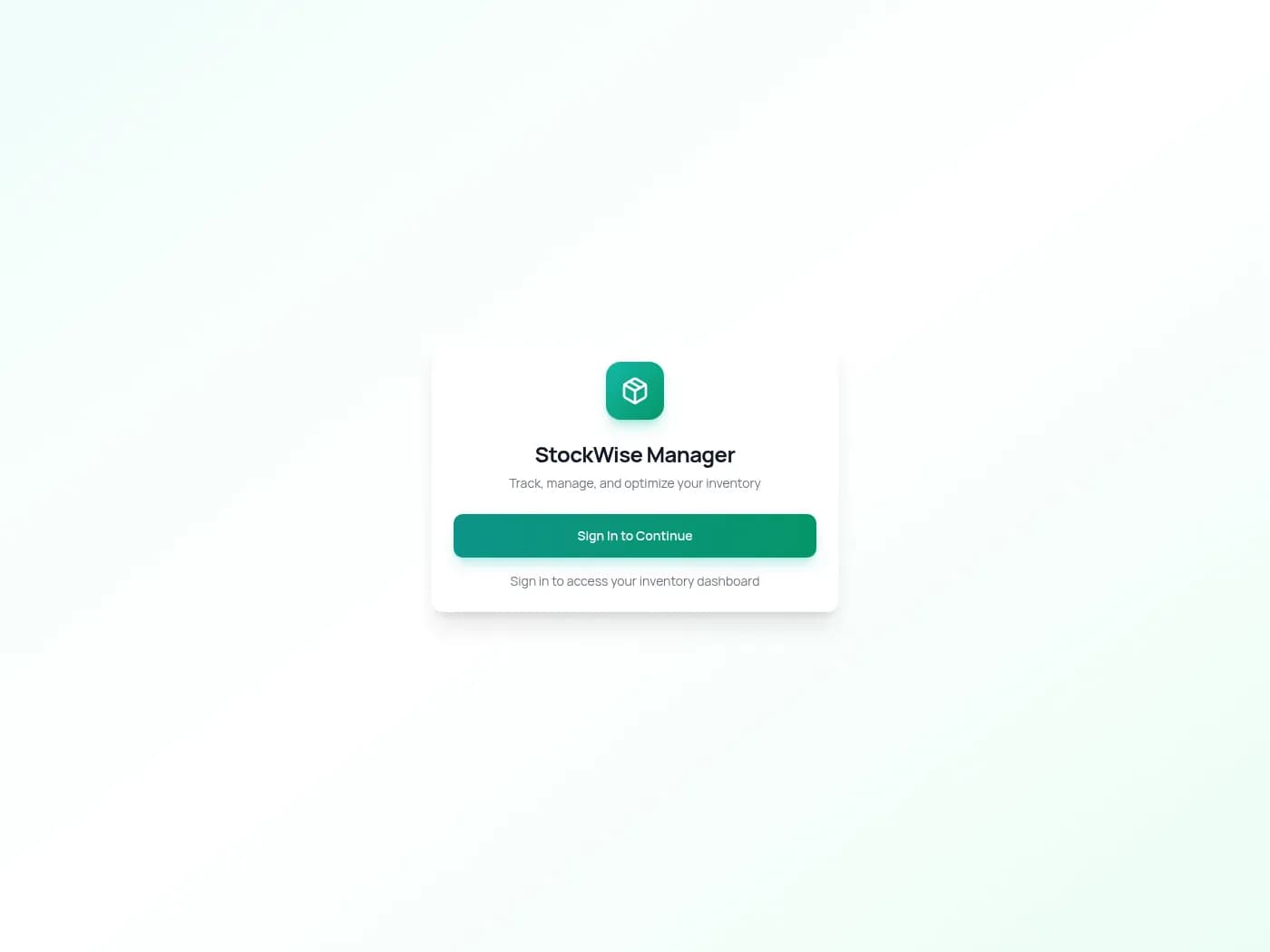 StockWise Manager