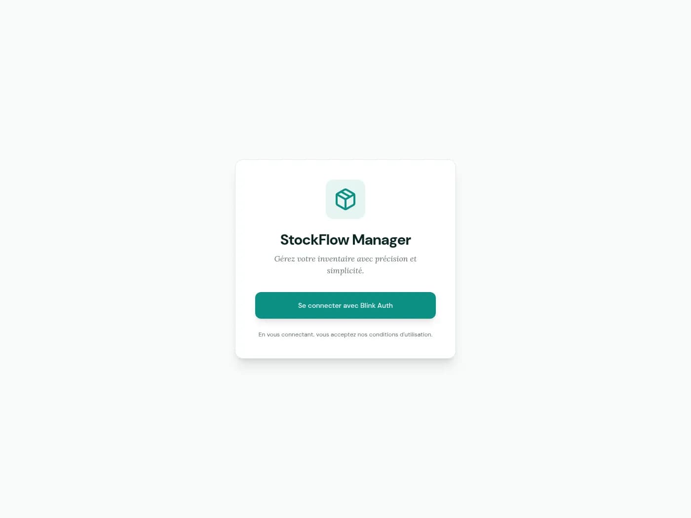 StockFlow Manager