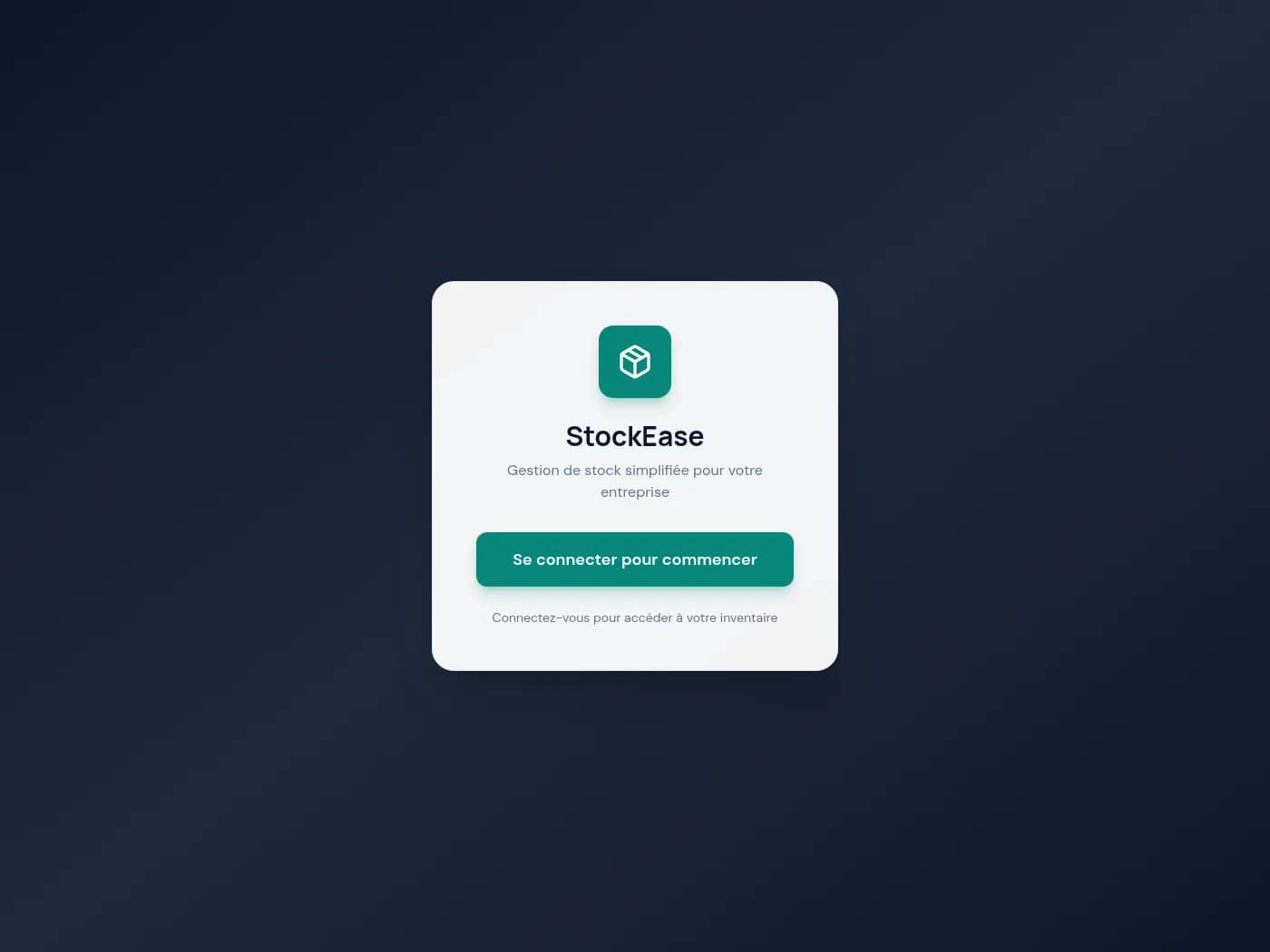 StockEase Manager