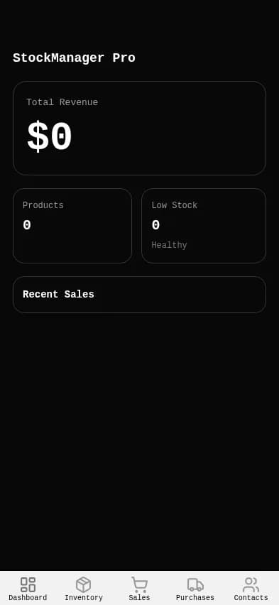 Stock Manager Mobile