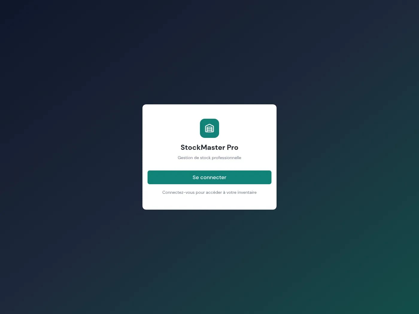 StockMaster Pro