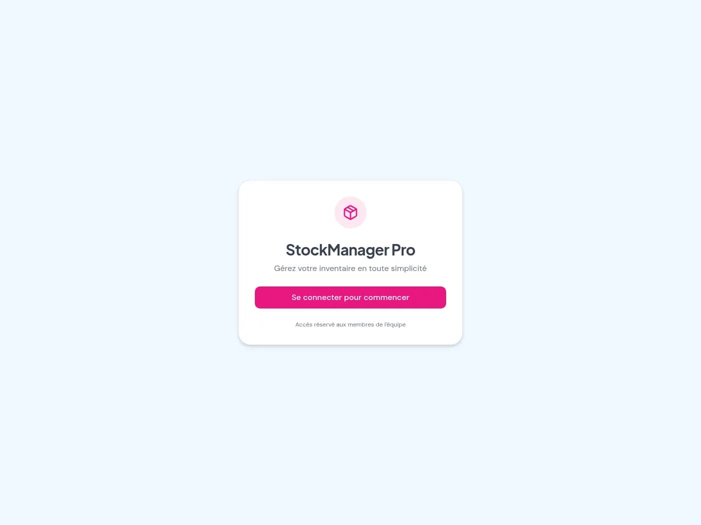 StockManager Pro