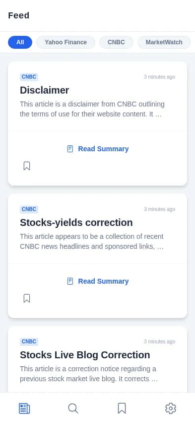 Stock News Summarizer