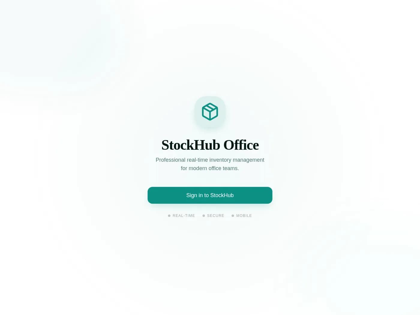 StockHub Office Suite