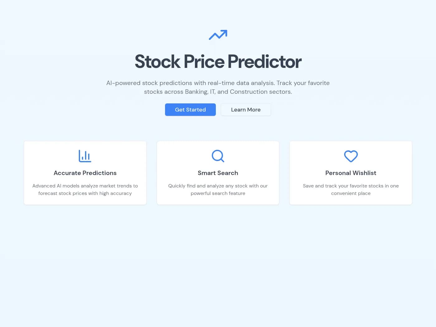 StockPredictor Web App