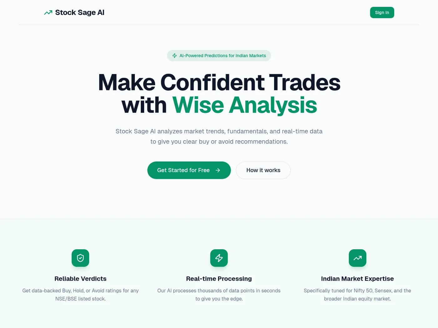 Stock Sage AI
