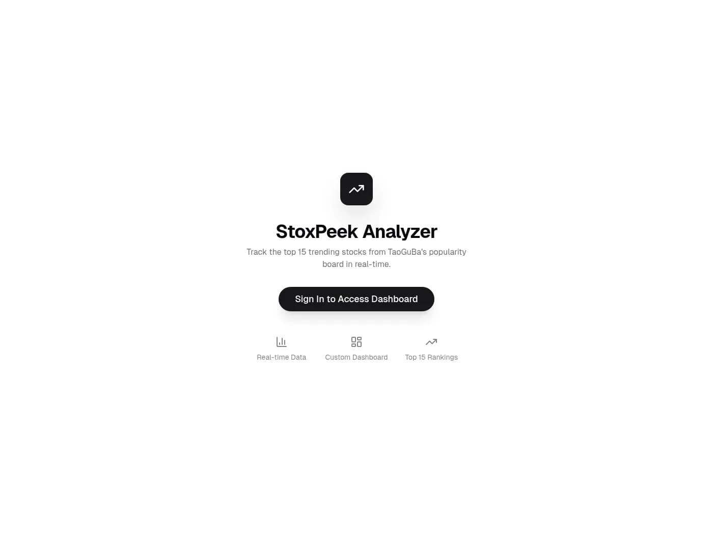 StoxPeek Analyzer