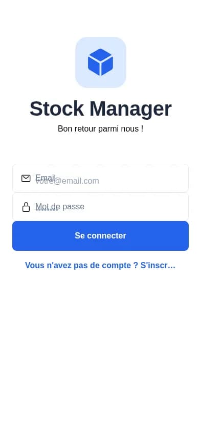 Stockage Manager Mobile