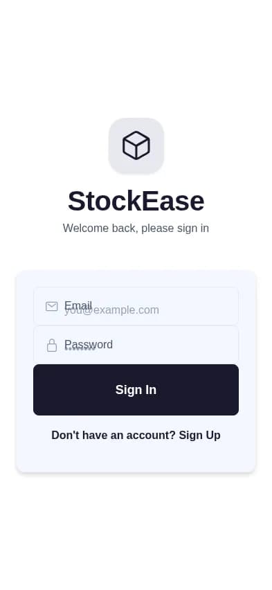 StockEase App