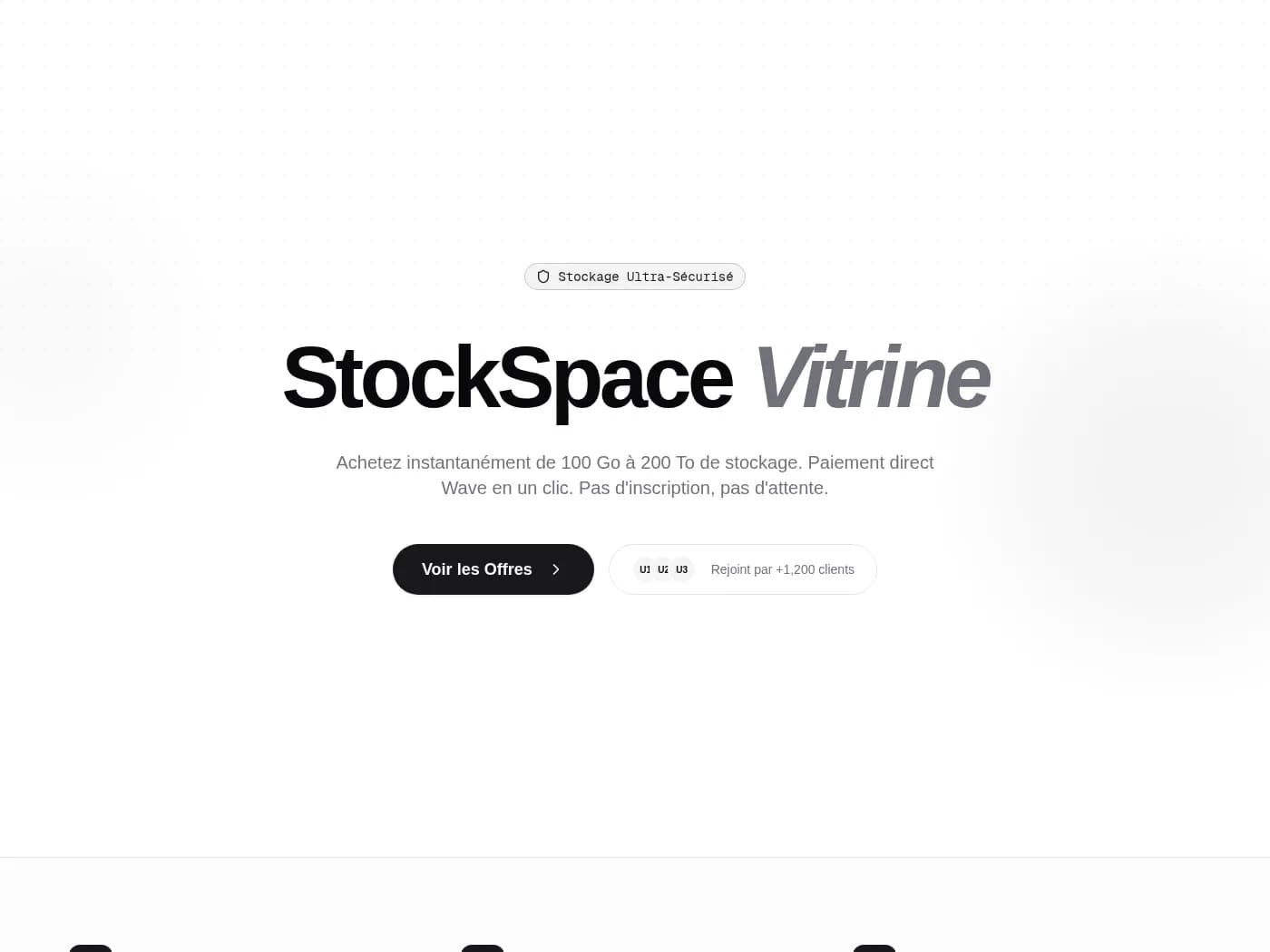 StockSpace Vitrine