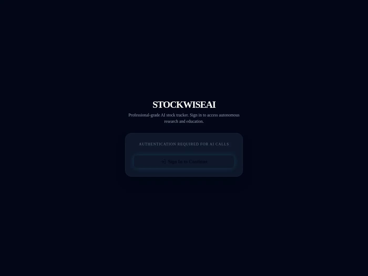 Stockwise AI Tracker