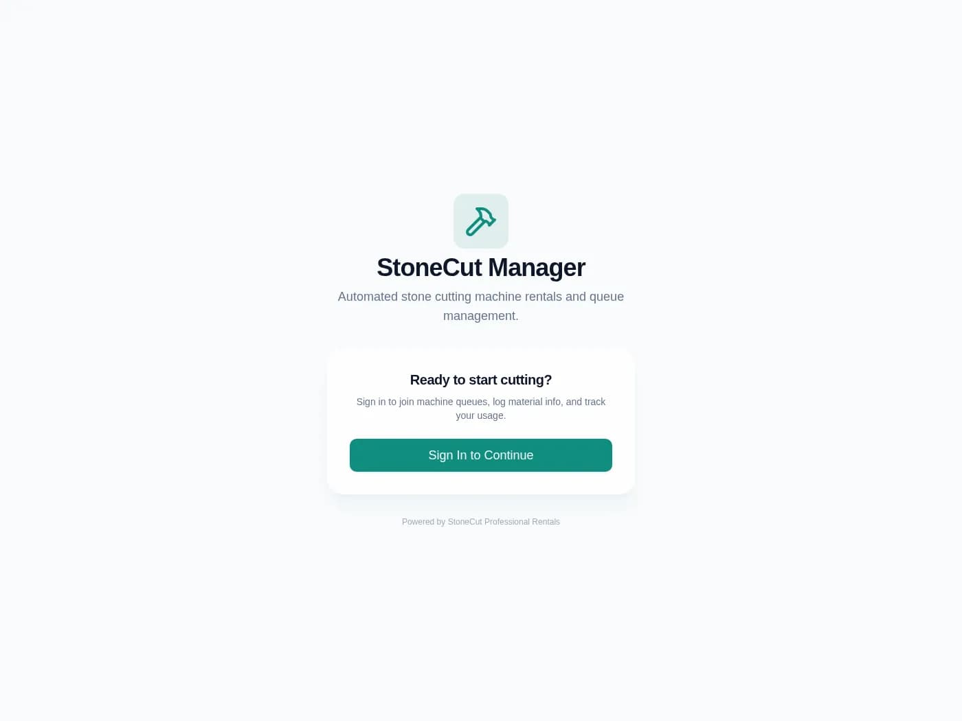 StoneCut Rental Manager