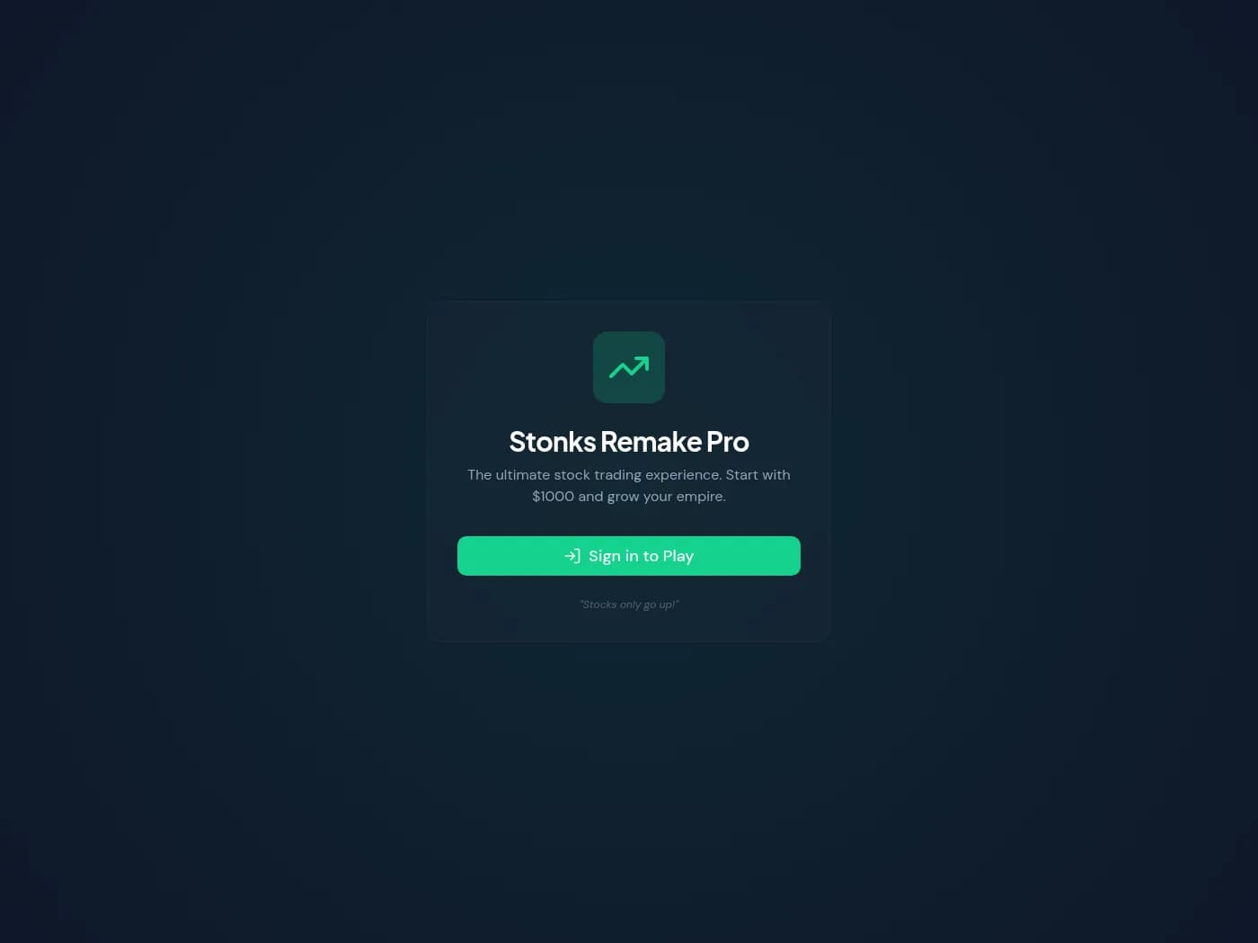 Stonks Remake Pro