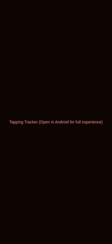 STOP IT Tapping Tracker