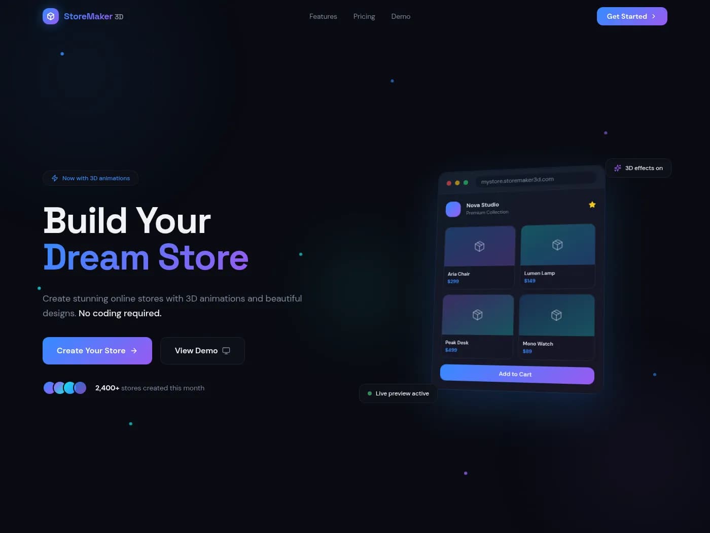 StoreMaker 3D SaaS