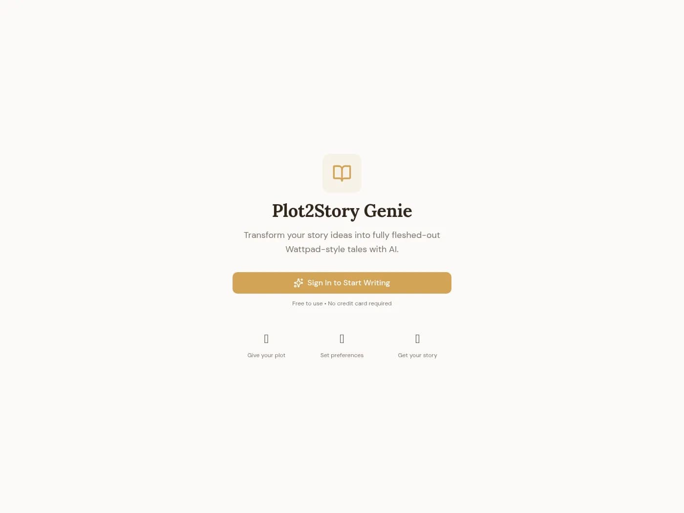 Plot2Story Genie