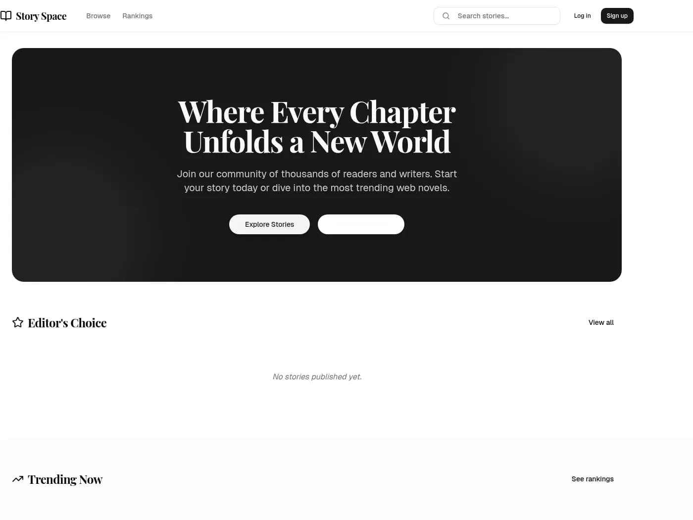 Story Space Platform
