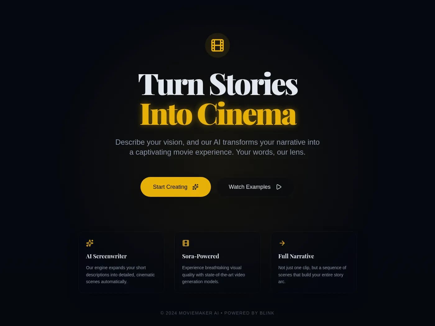 MovieMaker AI