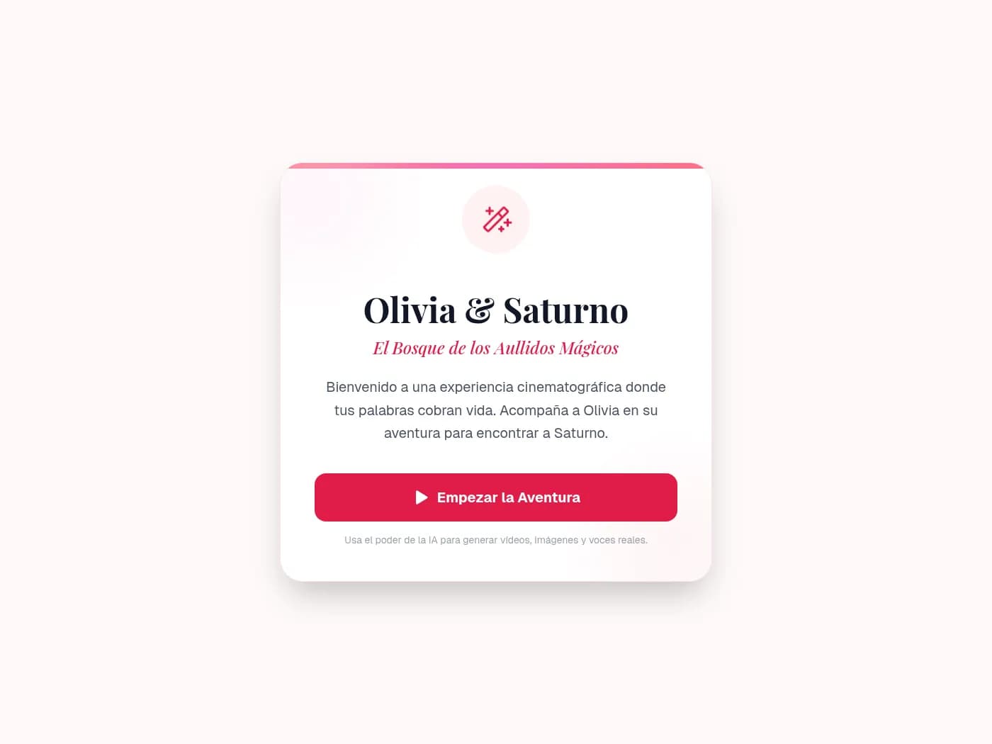 Olivia & Saturno Story Video