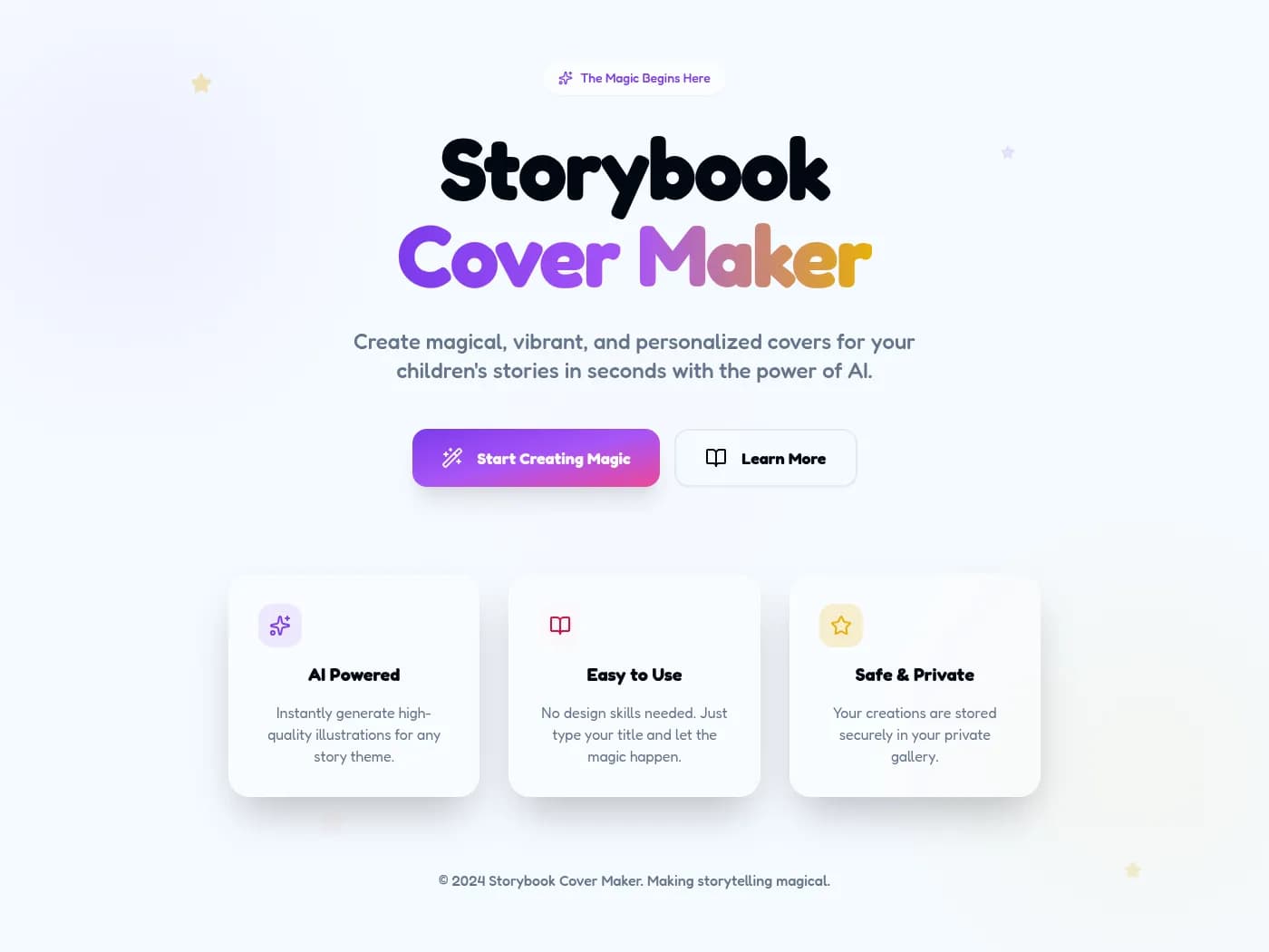 Storybook Cover Maker