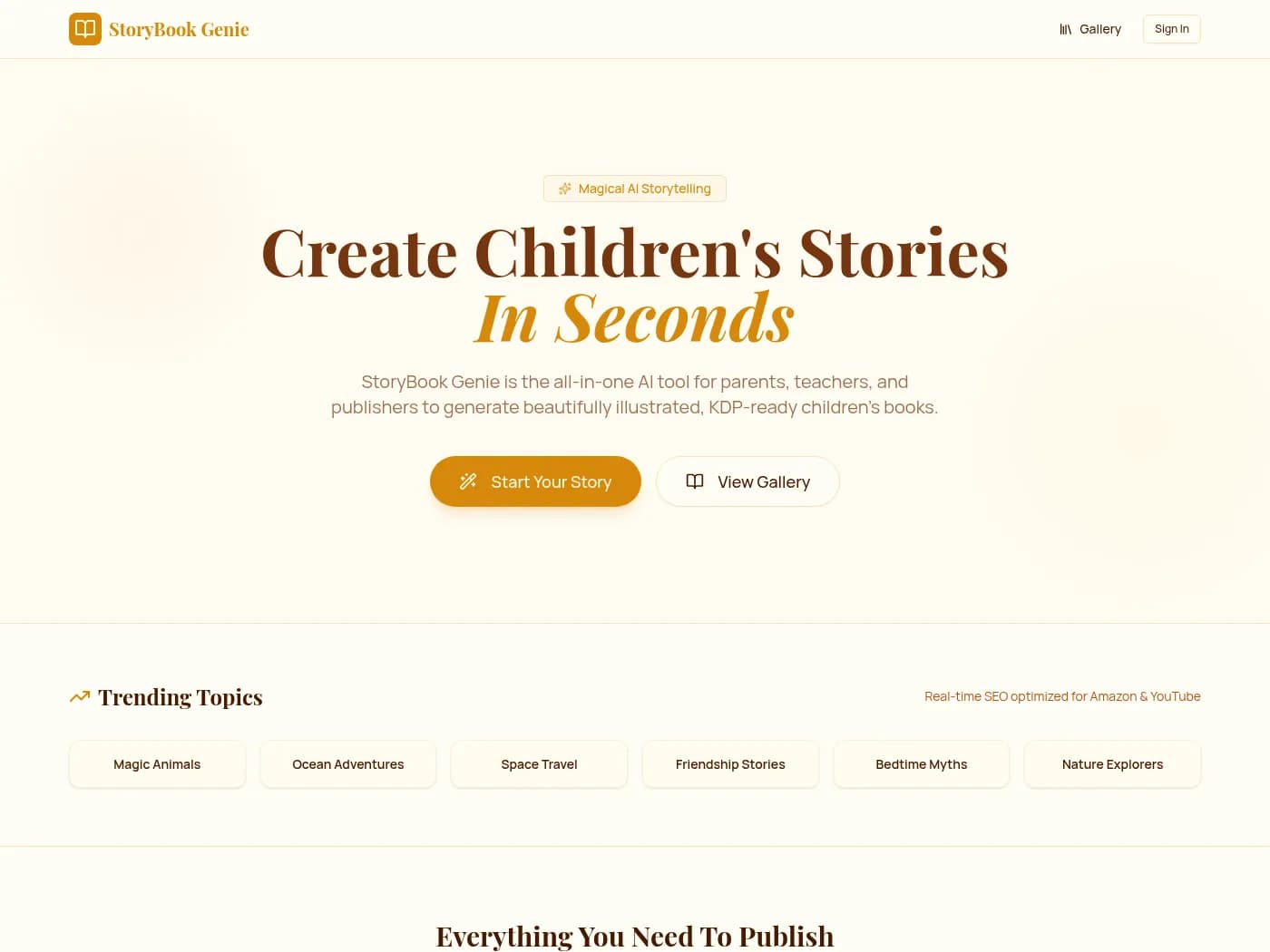 StoryBook Genie