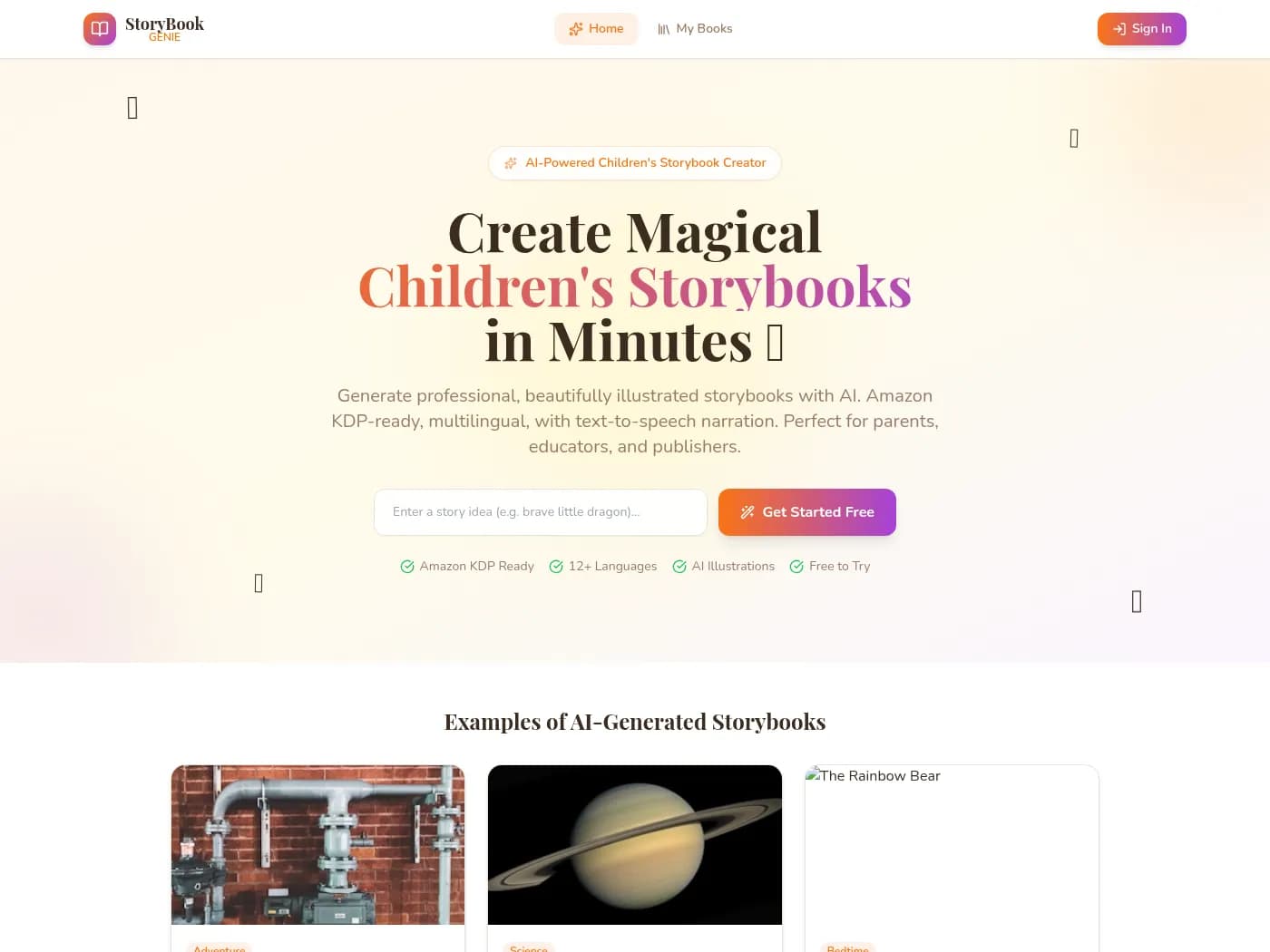 StoryBook Genie