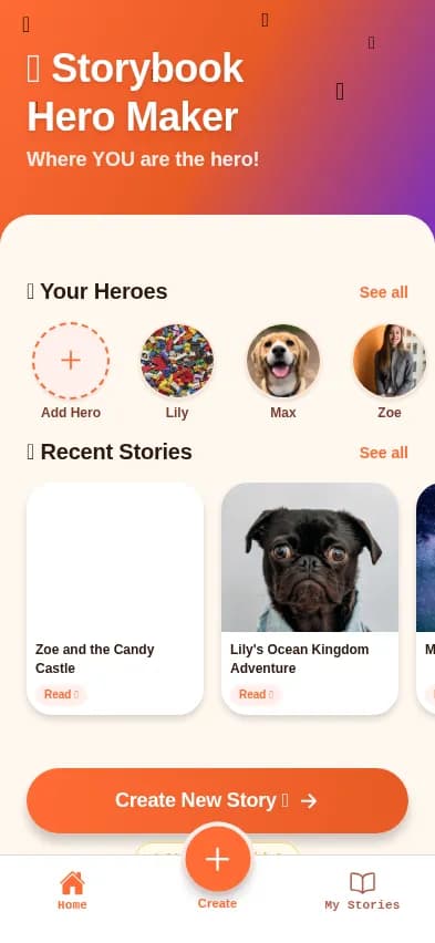 Storybook Hero Maker
